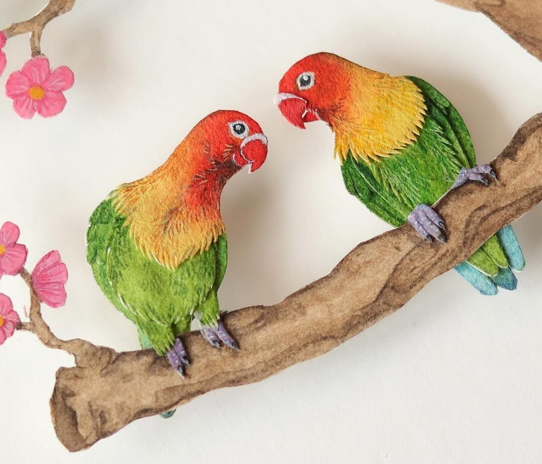 The Paper Ark: Check Out Stunning Miniature Paper Art Inspired By Birds ...